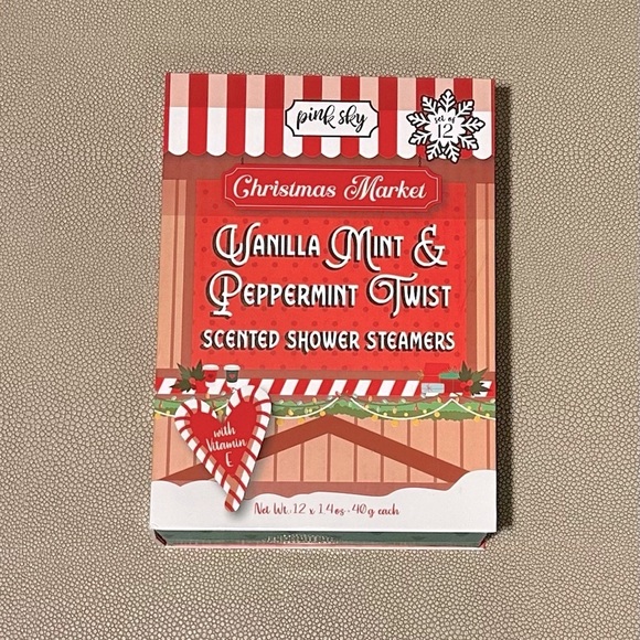 Bath & Body | Copy Pink Sky 12pk Vanilla Mint Peppermint Twist Scented Shower Steamers Nwt ...